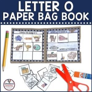 Letter O Project, Letter O Paper Bag Book, Activities For Letter O ...