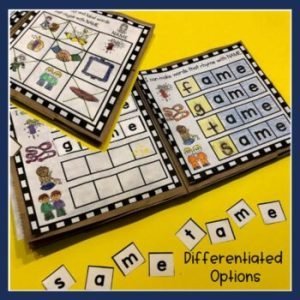 Long A Project For First Grade To Practice Rhyming And Spelling ...