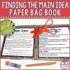 Main Idea Paper Bag Book, Main Idea Project, Main Idea Activity ...