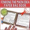 Main Idea Paper Bag Book, Main Idea Project, Main Idea Activity ...