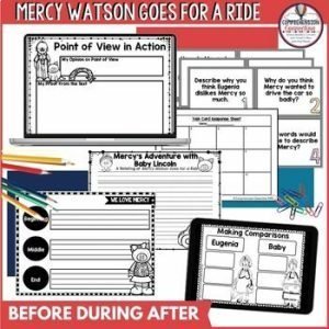 Mercy Watson Bundle Of Book Companions Reading And Writing Activities ...