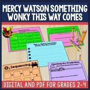 Mercy Watson To The Rescue Book Companion Activities In Digital And PDF ...
