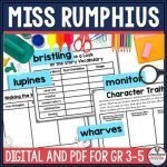 Miss Rumphius By Barbara Cooney Activities In Digital And PDF ...