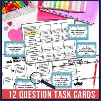 Miss Rumphius By Barbara Cooney Activities In Digital And PDF ...