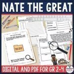 Nate The Great By Marjorie Sharmat Reading Activities In Digital And ...