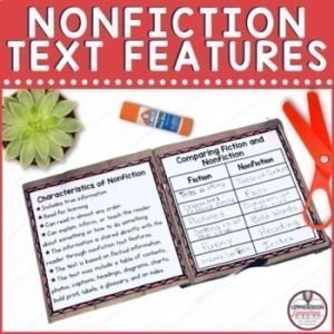 Nonfiction Text Features Project Nonfiction Text Features Paper Bag ...