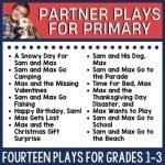 Snow Day Partner Play, Winter Partner Play, Fluency Activities ...