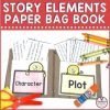 Parts Of A Story Paper Bag Book, Story Elements Project, Parts Of A ...