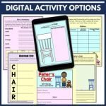 Peter's Chair By Ezra Jack Keats Activities In Digital And PDF ...