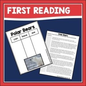 Polar Bears Close Reading Activity, Winter Close Reading, Informational ...