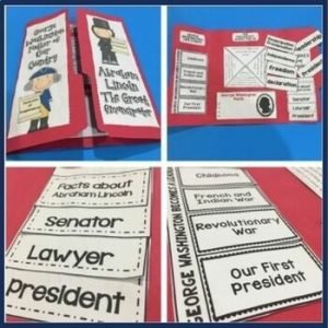 President's Day Lapbook, George Washington's Teeth, Abe Lincoln Loved ...