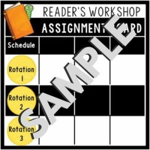 Reader's Workshop Rotation Board Using Google Slides TM | Comprehension ...