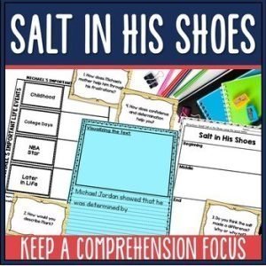 Salt In His Shoes By Deloris And Roslyn Jordan Activities ...