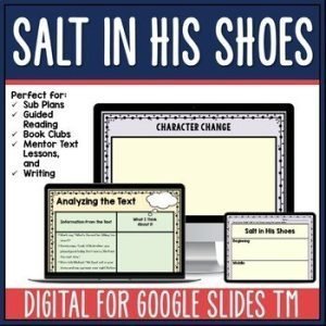 Salt In His Shoes By Deloris And Roslyn Jordan Activities ...