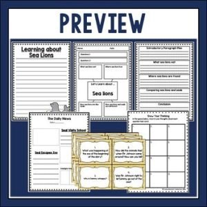 Sammy The Seal By Syd Hoff Reading Skills And Activities ...