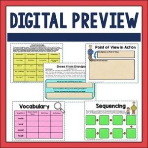 Shoes From Grandpa By Mem Fox Activities In Digital And PDF ...