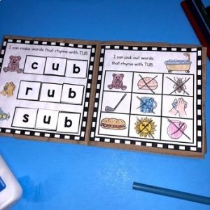 Short U Project Paper Bag Book For Rhyming, CVC Patterns, And Decoding ...