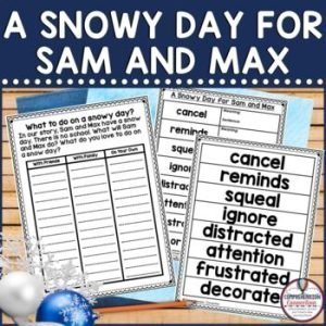 Snow Day Partner Play, Winter Partner Play, Fluency Activities ...