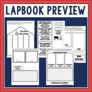 Snowflake Bentley By Jacqueline Briggs Martin Winter Activities Digital ...