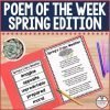 Spring Poem Of The Week, Fluency Activities, Spring Poetry, Fluency Fun ...