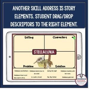 Stellaluna Comprehension Activities Boom Cards | Comprehension Connection