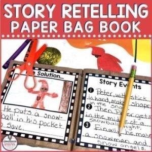Story Retelling Project, Story Retelling Paper Bag Book, Retelling ...