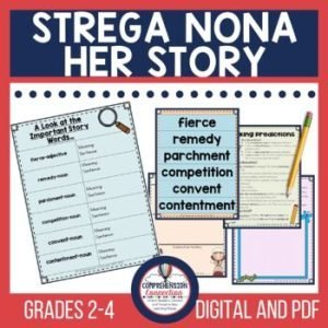 Strega Nona Her Story By Tomie DePaola Activities In Digital And PDF ...