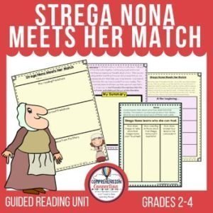 Strega Nona Meets Her Match By Tomie DePaola Activities In Digital And ...