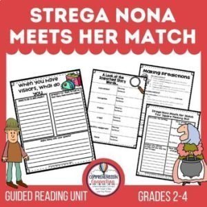 Strega Nona Meets Her Match By Tomie DePaola Activities In Digital And ...