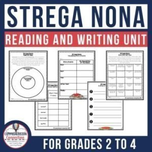 Strega Nona By Tomie DePaola Literacy Activities In Digital And PDF ...