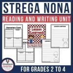 Strega Nona By Tomie DePaola Literacy Activities In Digital And PDF ...