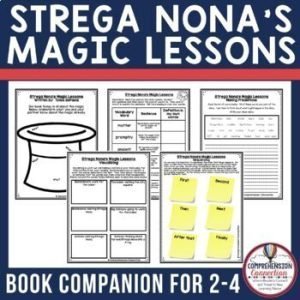 Strega Nona's Magic Lessons By Tomie DePaola Activities In Digital And ...