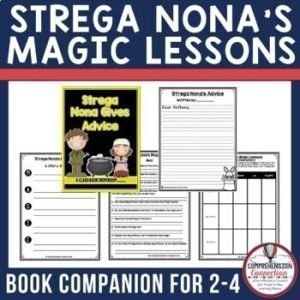 Strega Nona's Magic Lessons By Tomie DePaola Activities In Digital And ...