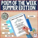 Basketball Fever Poem Of The Week, Fluency Activity, Poetry Lesson ...