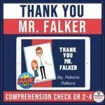 Thank You Mr. Falker Comprehension Activities Boom Cards ...