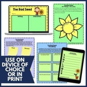 The Bad Seed By Jory John Activities, Guidance Lessons, Lapbook In ...