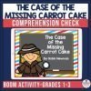 The Case Of The Missing Carrot Cake Comprehension Boom Cards And ...