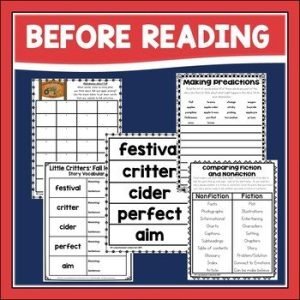 The Fall Festival By Mercer Mayer Book Companion | Comprehension Connection