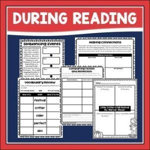 The Fall Festival By Mercer Mayer Book Companion | Comprehension Connection