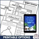 The Hat By Jan Brett Activities In Digital And PDF | Comprehension ...