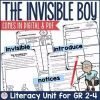 The Invisible Boy Book Companion In Digital And PDF | Comprehension ...