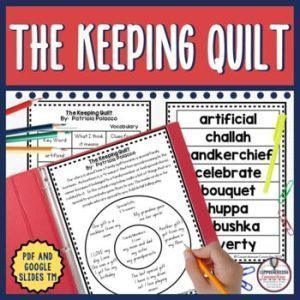 The Keeping Quilt By Patricia Polacco Activities In Digital And PDF ...