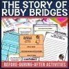 The Story Of Ruby Bridges By Robert Coles Reading Activities In Digital ...