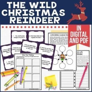 The Wild Christmas Reindeer By Jan Brett Activities In Digital And PDF ...