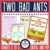 Two Bad Ants By Chris Van Allsburg Activities Mentor Text ...