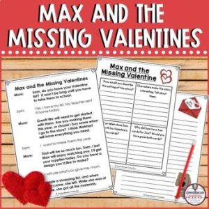 Valentine's Day Partner Play, Valentine's Day Fluency Activity, Readers ...