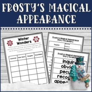 Snowman Partner Play Fluency Activity | Comprehension Connection