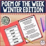 Winter Poem Of The Week, Fluency Activities, Winter Poetry, 2nd 3rd ...