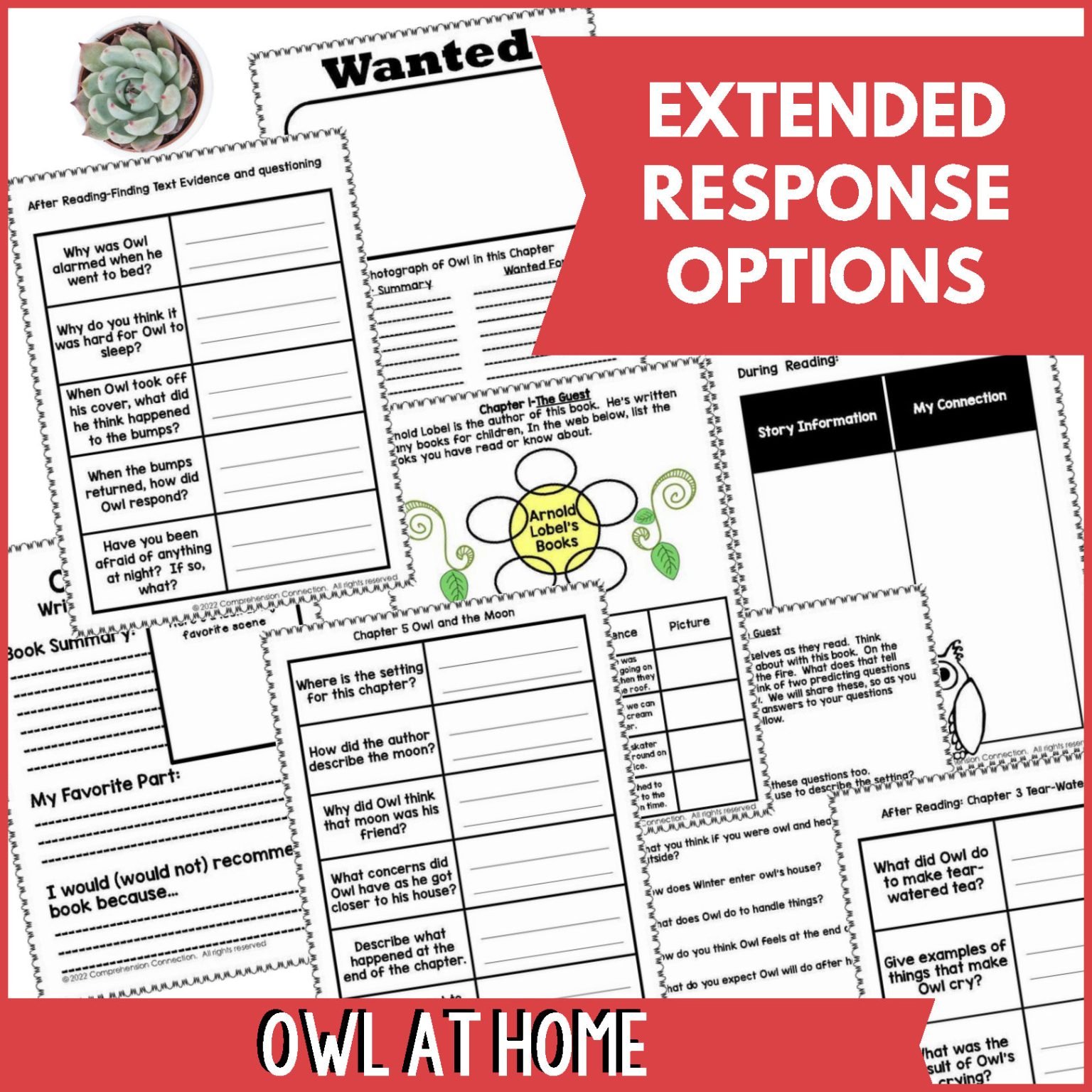 Arnold Lobel Author Study Activities And Lessons For 8 Titles ...