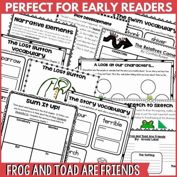 Arnold Lobel Author Study Activities And Lessons For 8 Titles ...